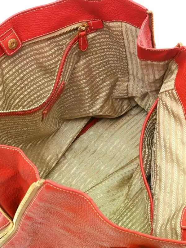 Prada 2010s Vitello Daino Tote Bag