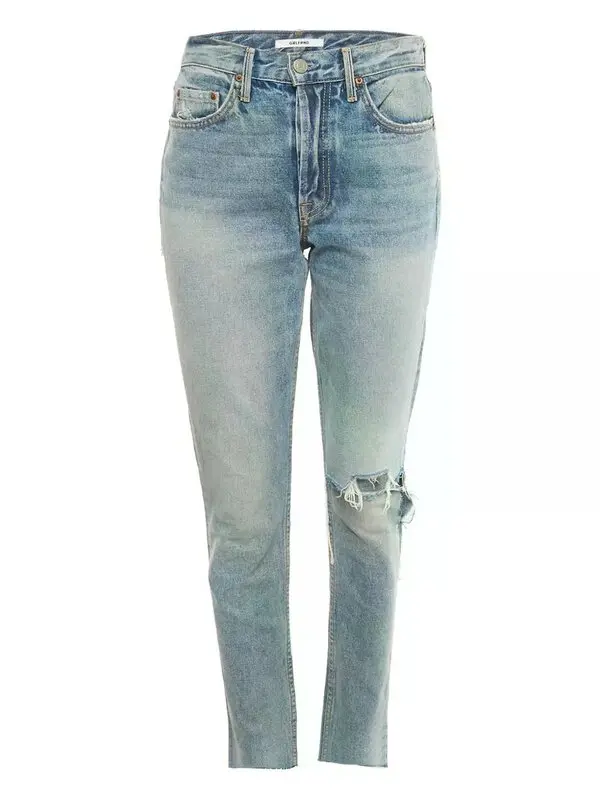 GRLFRND Karolina Distressed Jeans