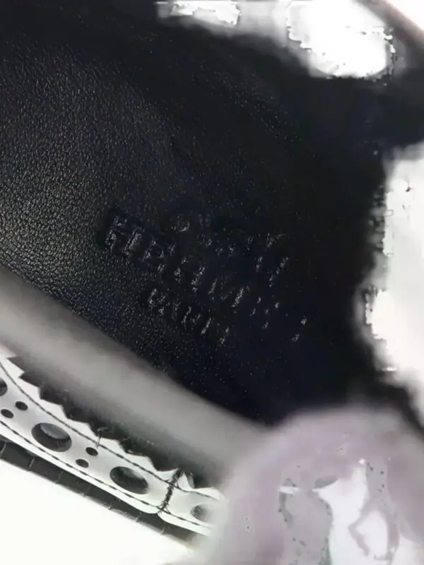 Hermès 2020s Lindsay 70 Brogue Chelsea Boots