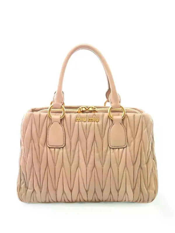 Miu Miu 2000s Matelassé Tote Bag