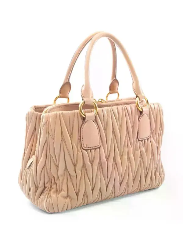 Miu Miu 2000s Matelassé Tote Bag
