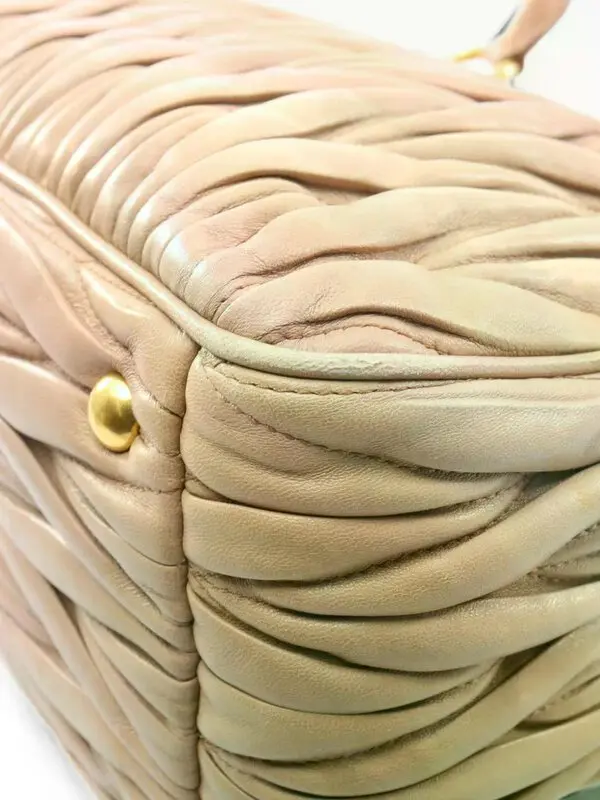 Miu Miu 2000s Matelassé Tote Bag