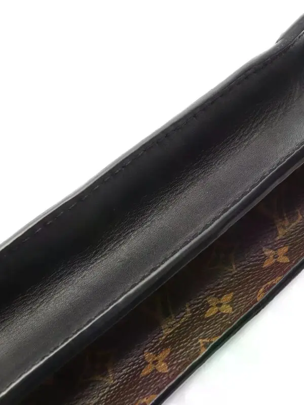 LOUIS VUITTON Trunk Monogram Reverse Canvas Clutch Bag