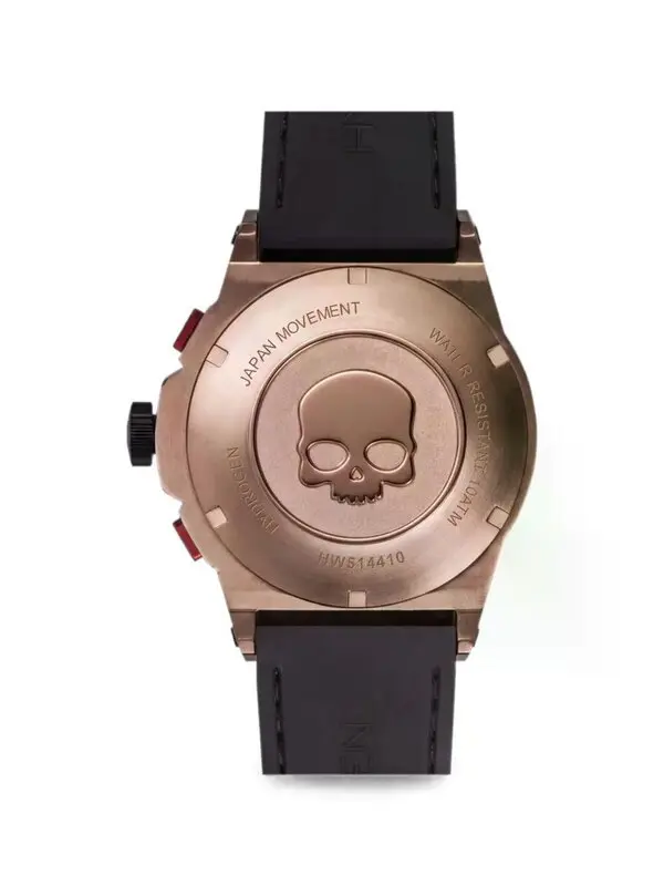 HYDROGEN Otto 44mm Chronograph Skull Watch