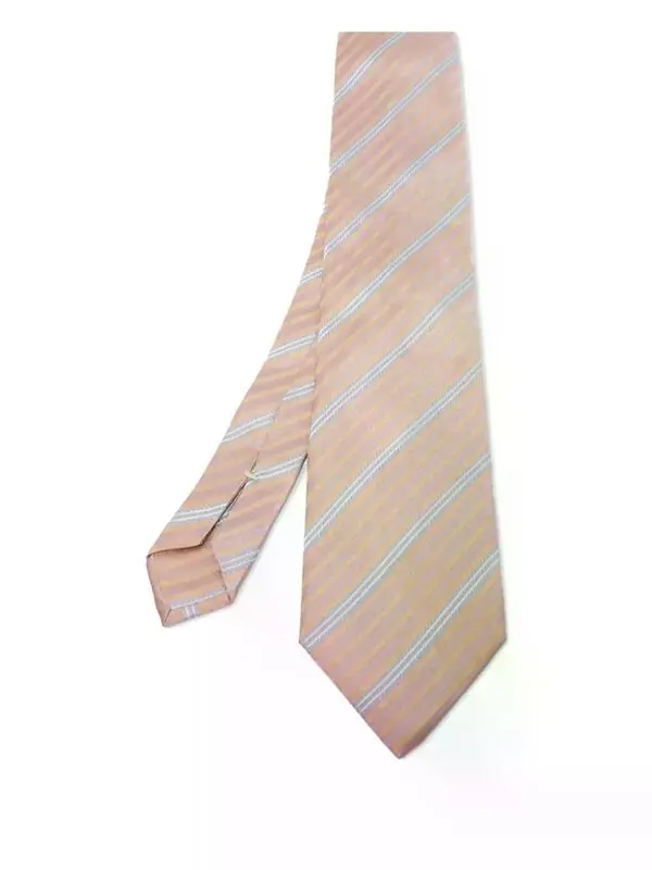 Ermenegildo Zegna Striped Silk Tie