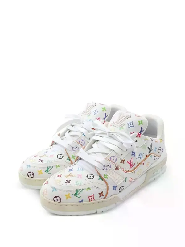 LOUIS VUITTON 2024 X Tm Trainer-line Sneakers - White