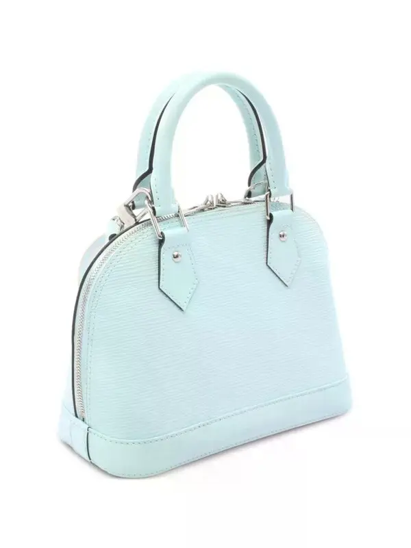LOUIS VUITTON Epi Leather Alma Handbag - Blue