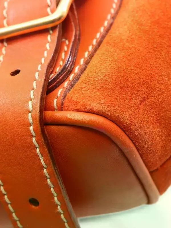 Gucci 2000s Bamboo Backpack - Orange