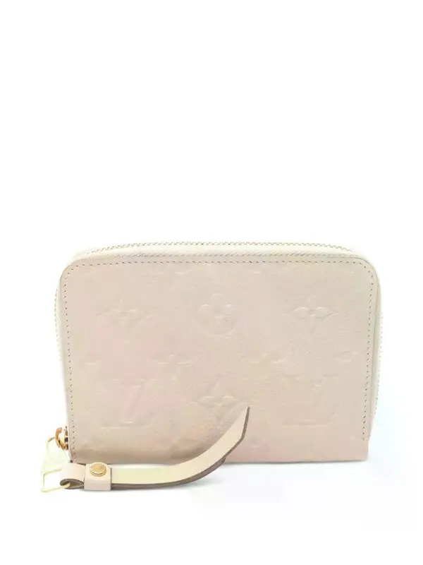 LOUIS VUITTON 2012 Zippy Monogram Empreinte Wallet - Neutrals