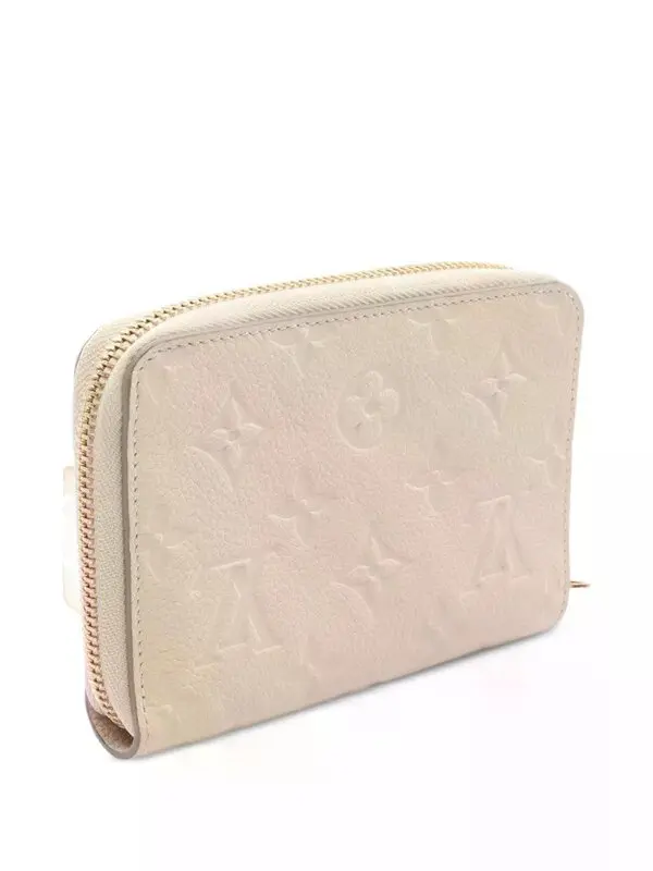 LOUIS VUITTON 2012 Zippy Monogram Empreinte Wallet - Neutrals
