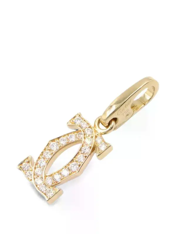 Cartier 2010s 2c Diamond Charm