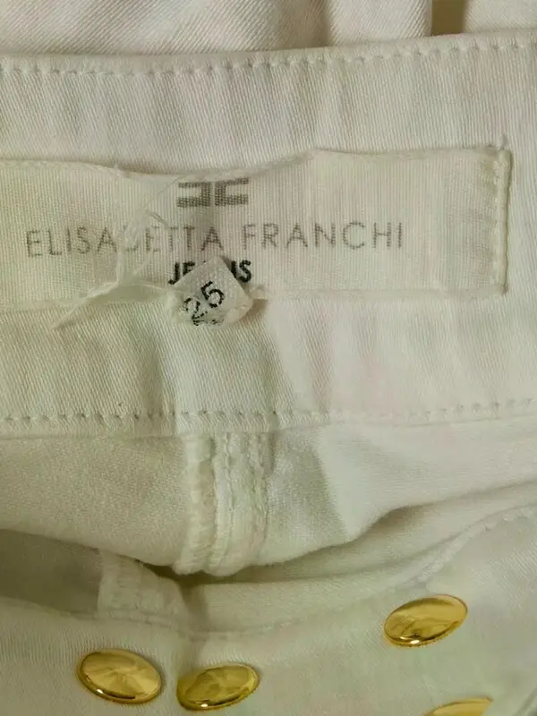 Elisabetta Franchi Logo-plaque Jeans