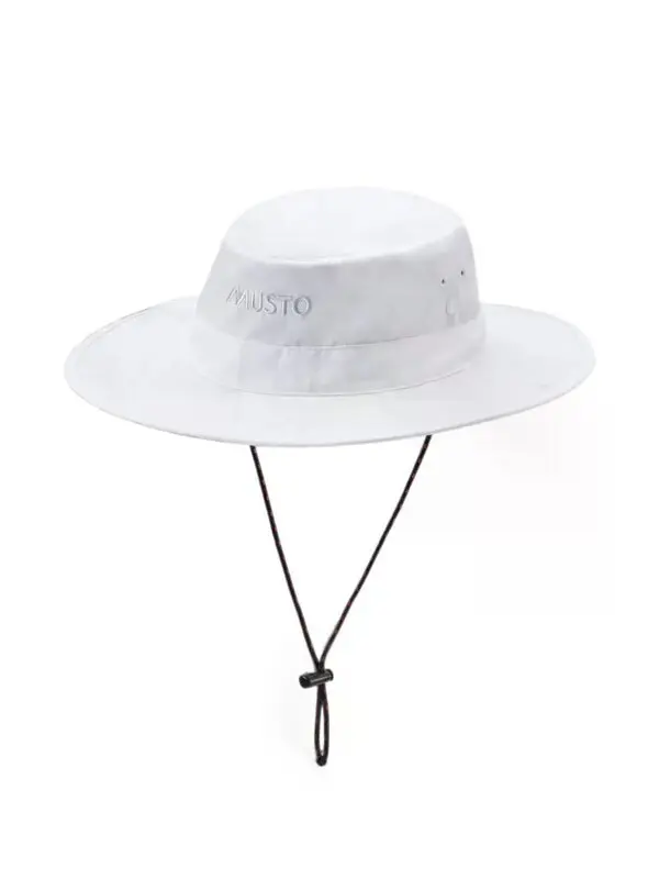 MUSTO Brimmed Hat - White