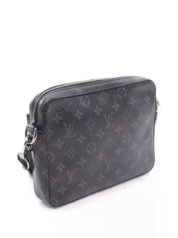 LOUIS VUITTON 2010s Trio Monogram Eclipse Messenger Bag