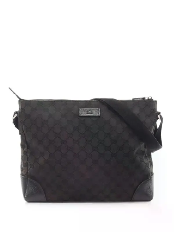 Gucci 2000s Gg Canvas Shoulder Bag