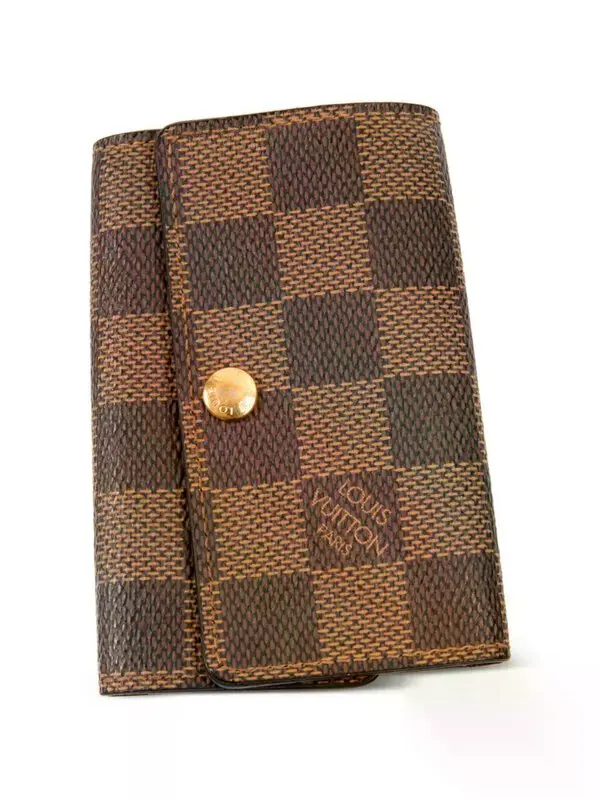 LOUIS VUITTON 2000s Damier Ebène Six-hook Key-case