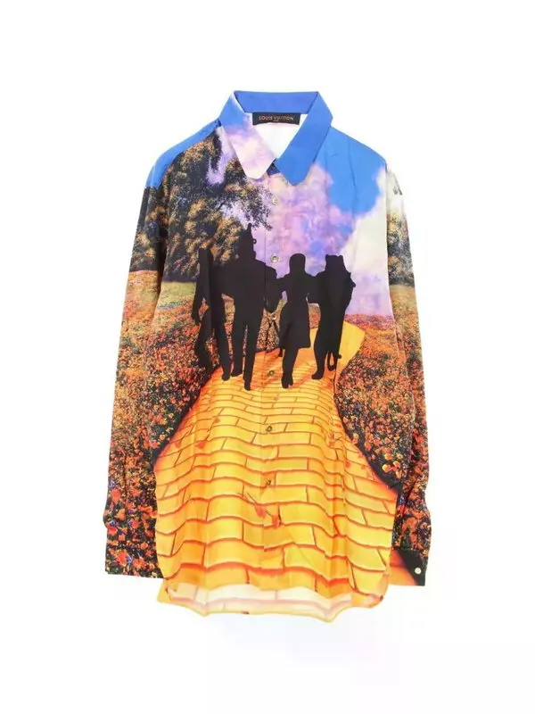LOUIS VUITTON 2020s Wizard Of Oz Brickroad Shirt