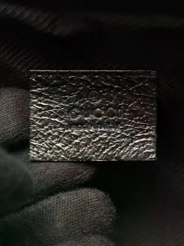 Gucci 2010s Gg-monogram Vanity Bag - Black