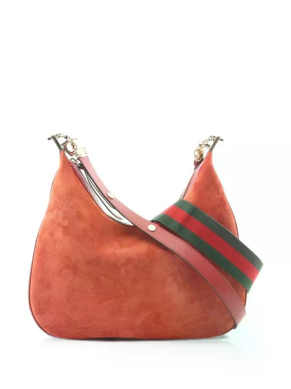 Gucci 2010s Medium Attaché 2way Shoulder Bag - Orange