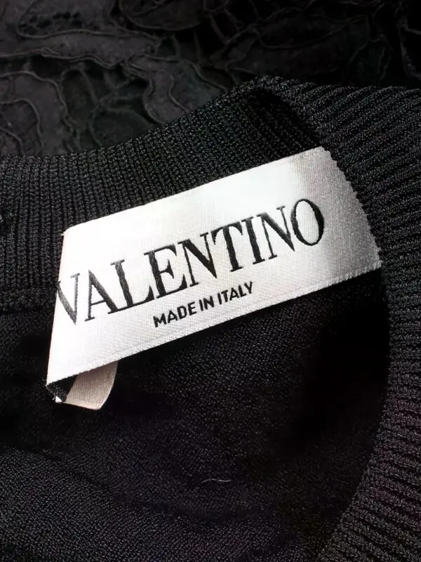 Valentino Garavani Lace Scalloped Dress
