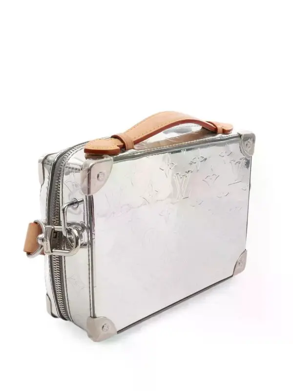 LOUIS VUITTON 2010s Monogram Mirror Soft Trunk Handbag