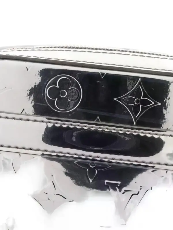 LOUIS VUITTON 2010s Monogram Mirror Soft Trunk Handbag