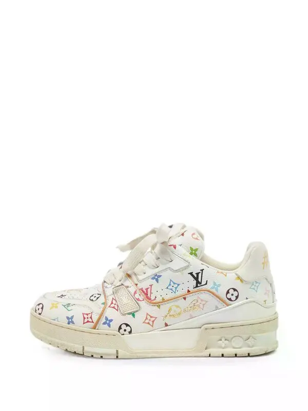 LOUIS VUITTON X Takashi Murakami Monogram-print Sneakers