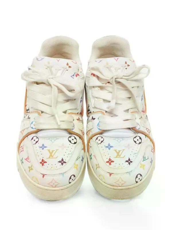 LOUIS VUITTON X Takashi Murakami Monogram-print Sneakers