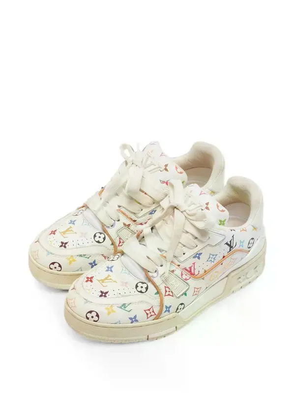 LOUIS VUITTON X Takashi Murakami Monogram-print Sneakers
