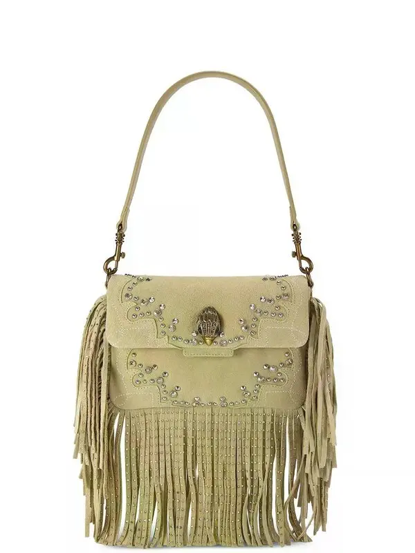 Kurt Geiger Oxford Fringe Shoulder Bag - Neutrals
