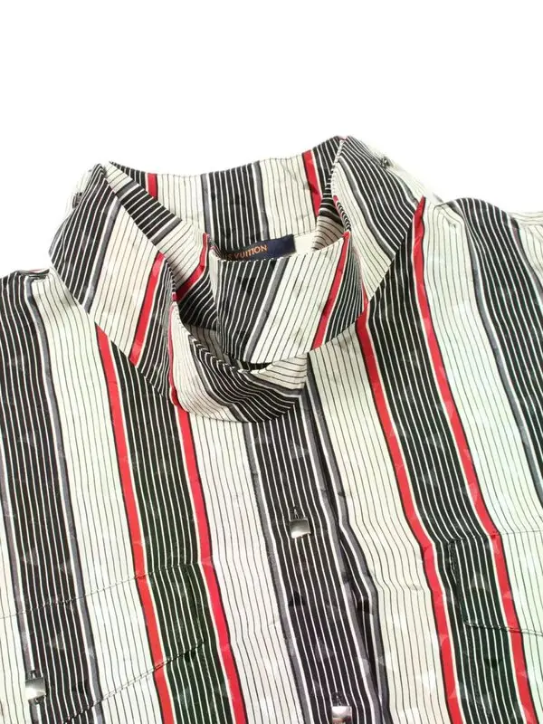 LOUIS VUITTON 2010s Striped Shirt