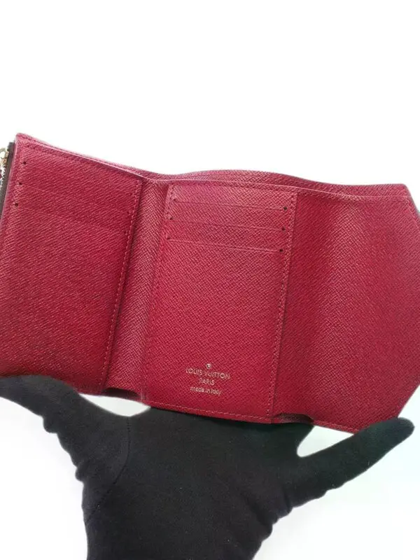 LOUIS VUITTON 2010s Victorine Monogram Wallet - Brown