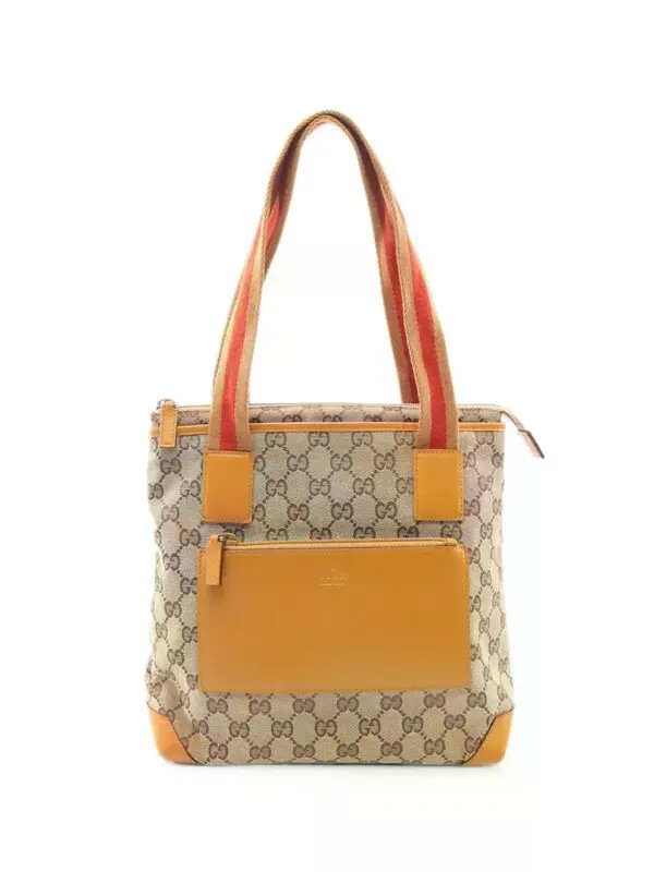 Gucci Gg Canvas Tote Bag - Neutrals