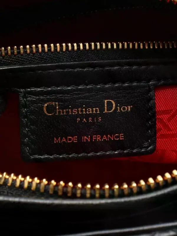 Dior 2010s Lady Two-way Tote Bag - Black