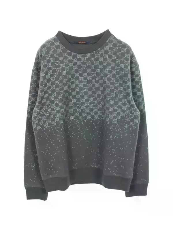 LOUIS VUITTON 2010s Damier Spread Sweatshirt