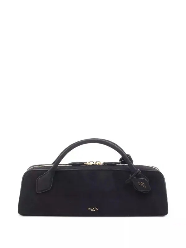 Alaïa Le Teckel Suede Bag - Black
