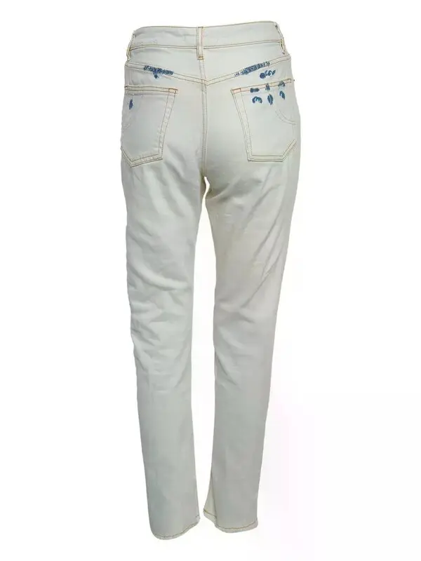 Maje Bleach-washed Jeans