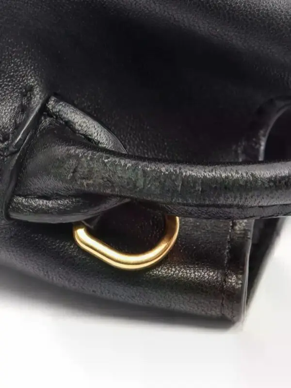 Valentino Garavani Vlogo Leather Handbag