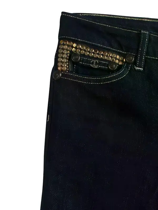 Just Cavalli Studded-pocket Jeans