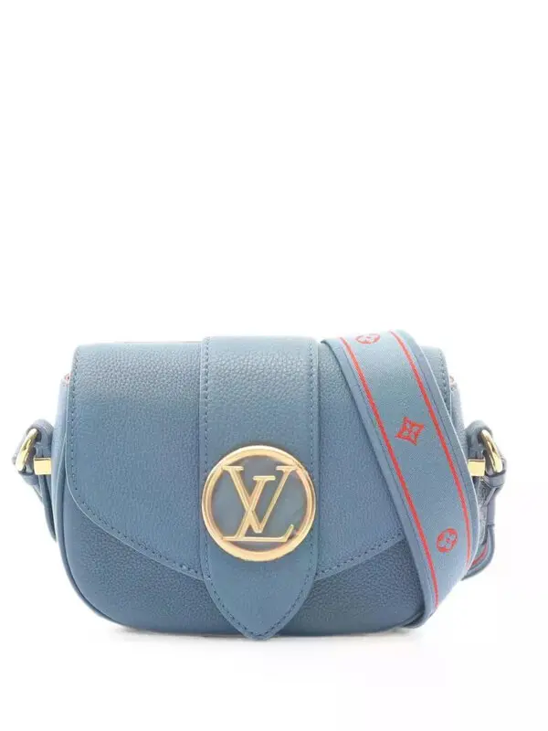 LOUIS VUITTON Pont 9 Shoulder Bag - Blue