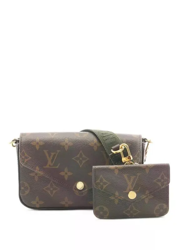 LOUIS VUITTON Felicie Shoulder Bag - Brown
