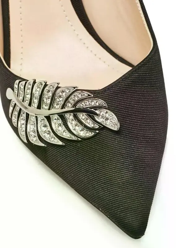 NICHOLAS KIRKWOOD Pre-owned 95mm Monstera Pointed-toe Pumps
