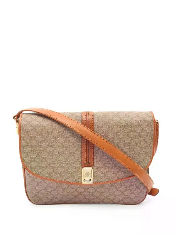 Celine 2000s Macadam Shoulder Bag