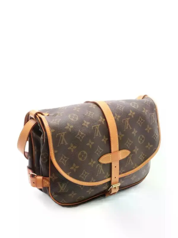 LOUIS VUITTON 1993 30 Saumur Monogram Shoulder Bag