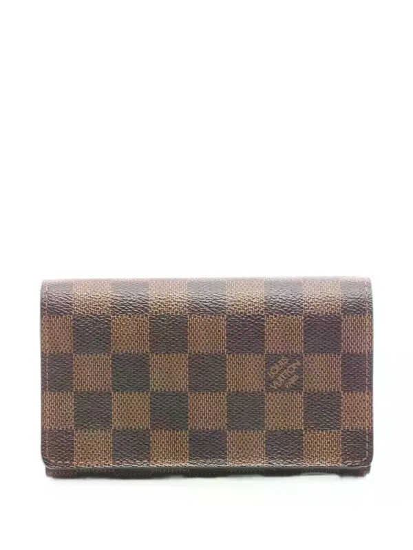 LOUIS VUITTON 2010 Damier Ebene Bi-fold Wallet