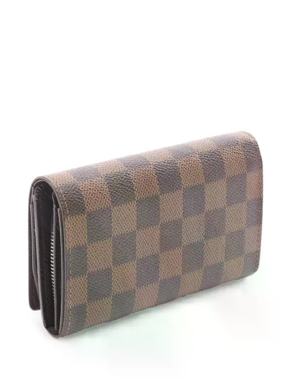 LOUIS VUITTON 2010 Damier Ebene Bi-fold Wallet