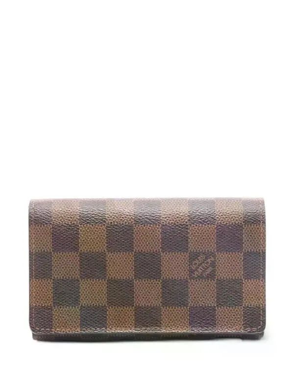 LOUIS VUITTON 2010 Damier Ebene Bi-fold Wallet