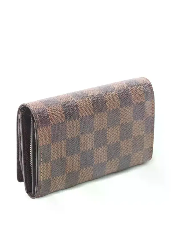 LOUIS VUITTON 2010 Damier Ebene Bi-fold Wallet