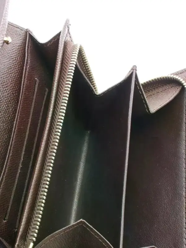 LOUIS VUITTON 2010 Damier Ebene Bi-fold Wallet