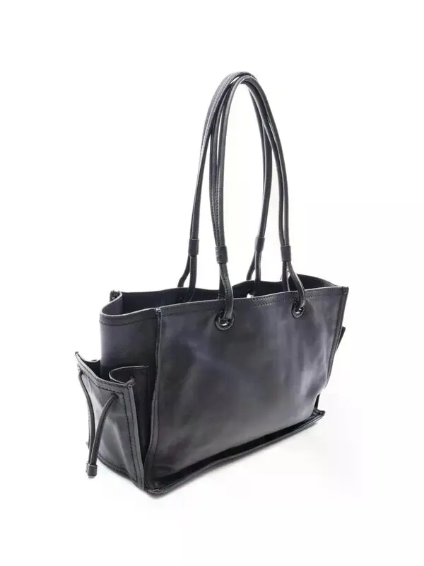Loewe Leather Crown Logo Tote Bag